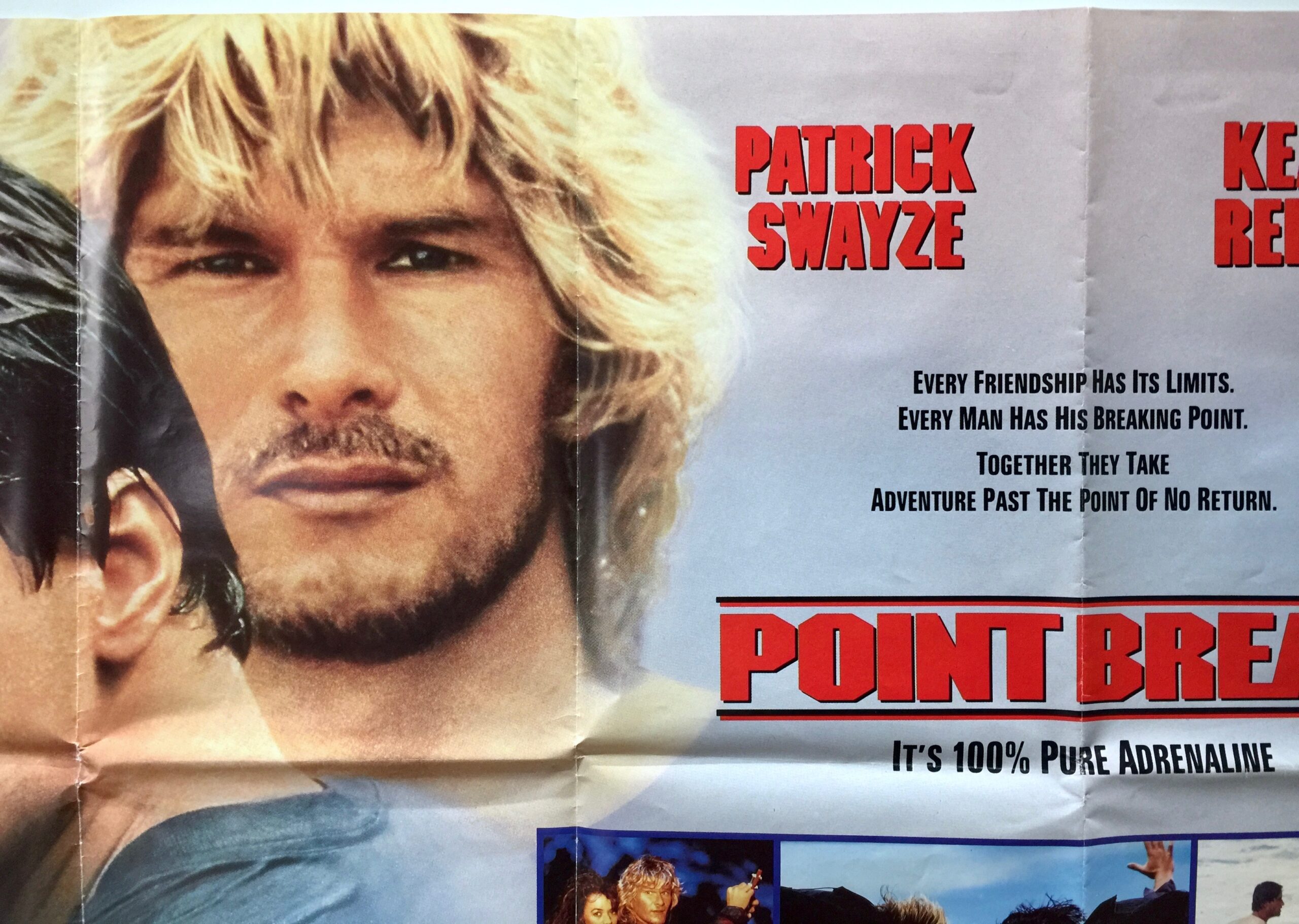 Point Break | 1991 | UK Quad » The Poster Collector