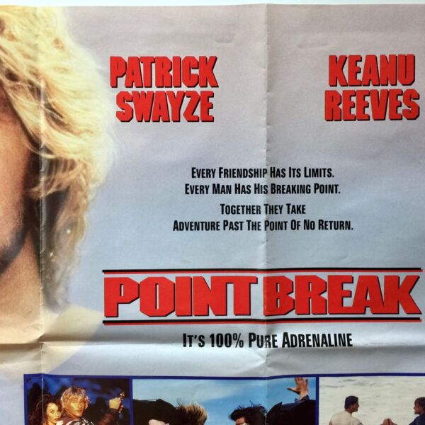 Point Break | 1991 | UK Quad » The Poster Collector